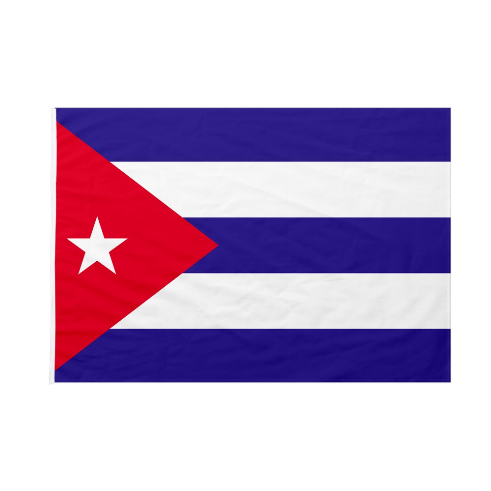 Bandiera Cuba 20x30 cm da bastone